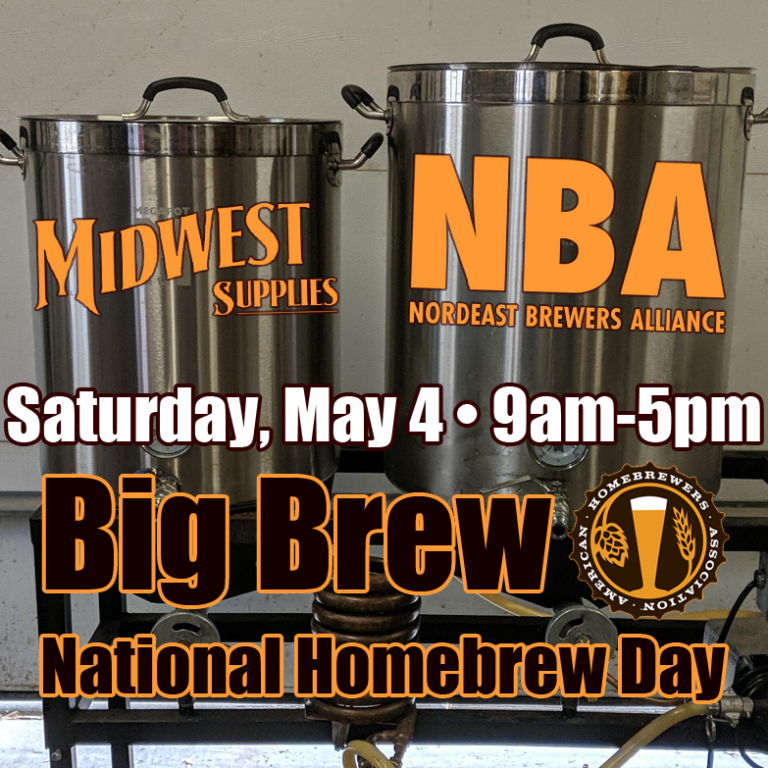 Big Brew for National Homebrew Day | Nordeast Brewers Alliance